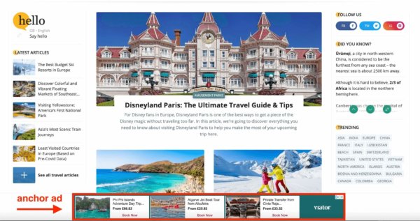 Ad Placement Optimization: What Is The Best Place for Ads?